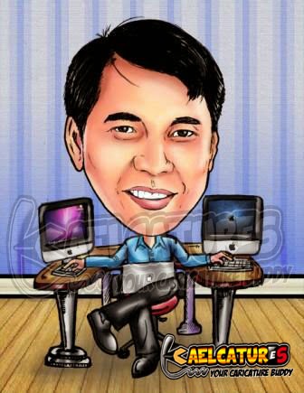 Kaelcatures: Computer Genius