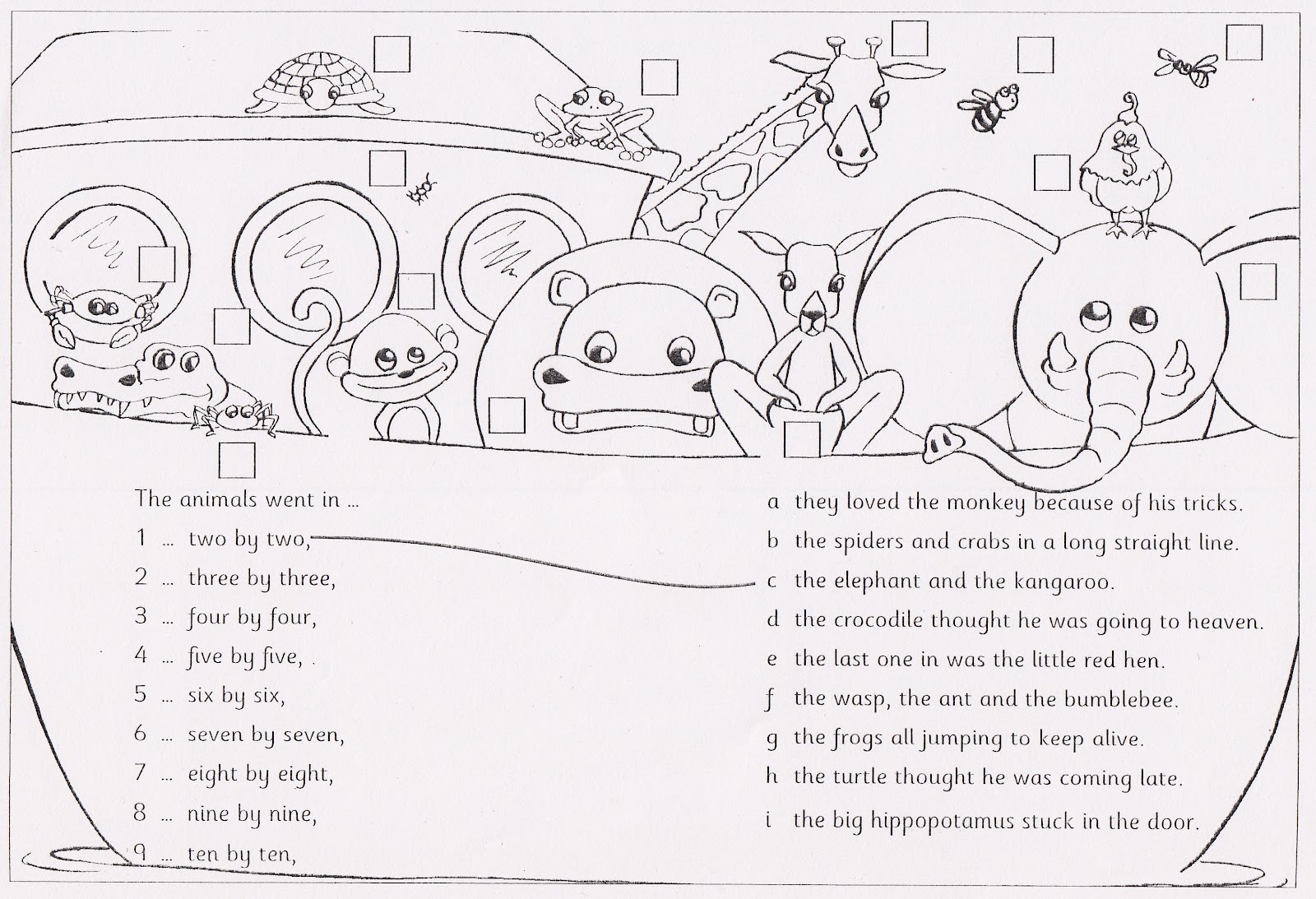 NATURAL SCIENCE 1st and 2nd GRADES: ANIMALS (1st GRADE)