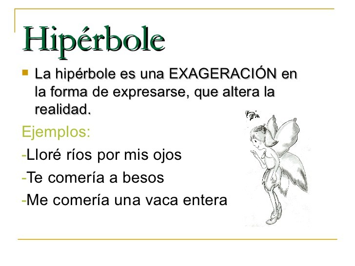 Crecemos y Aprendemos Juntos: Sentido figurado, hipérbole y calambur