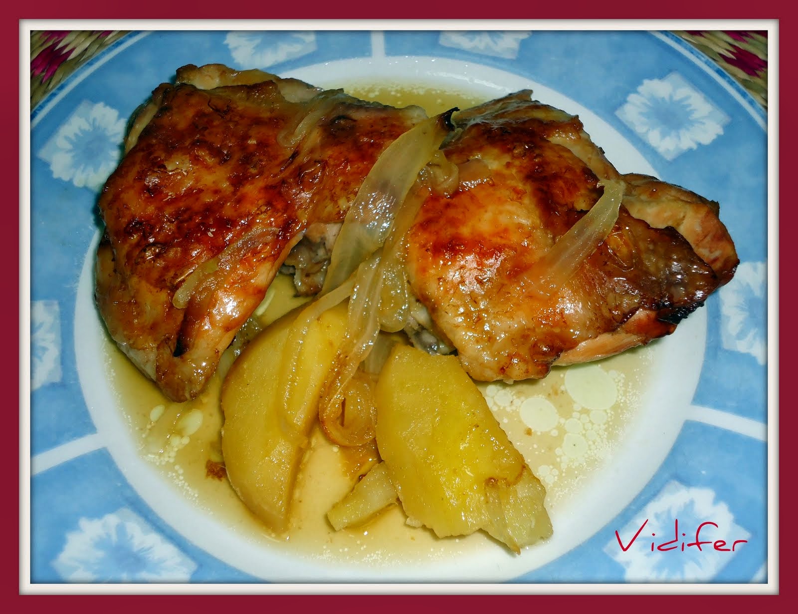 Cocina y algo más: POLLO ASADO