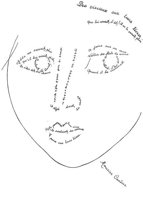 Bien sûr!: CALLIGRAMME