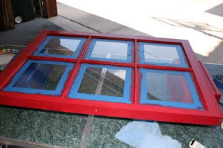 La*tee*da*kids: Reclaimed Wood Window Frame Tutorial