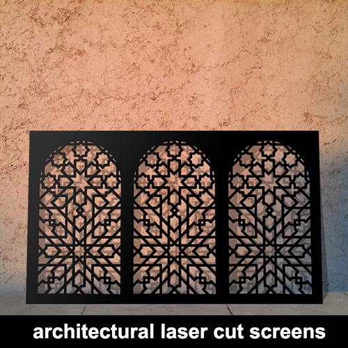 laser cut panels: Freestanding laser cut screens for bars, hotels and ...