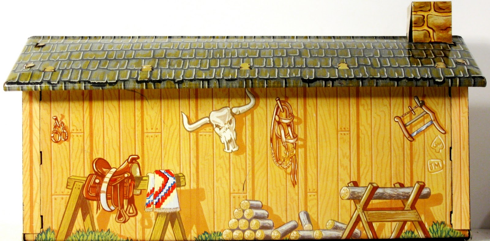 Toys and Stuff: Marx Roy Rogers Rodeo Ranch Set Bunk House