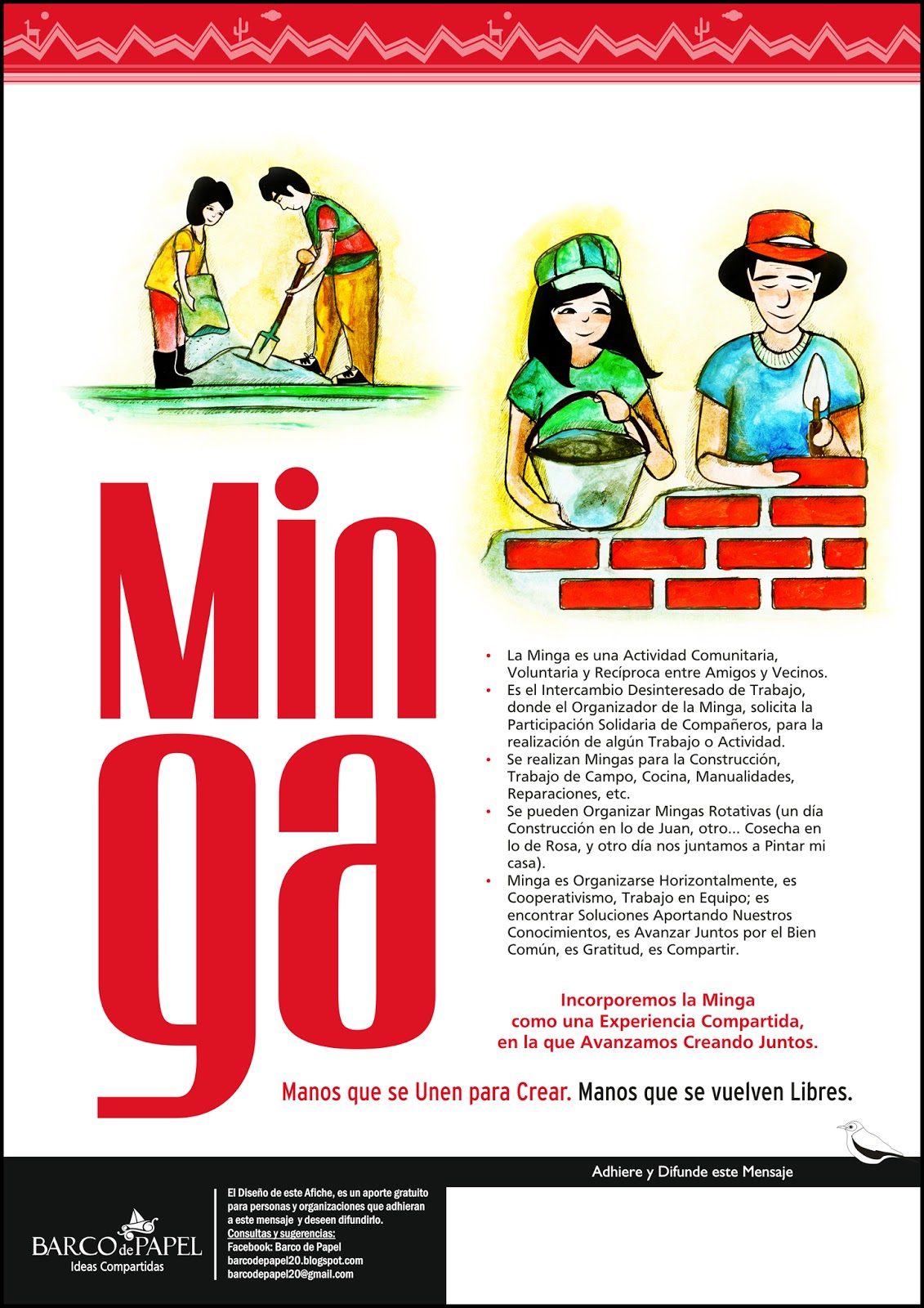 Barco de Papel: Minga - Minka