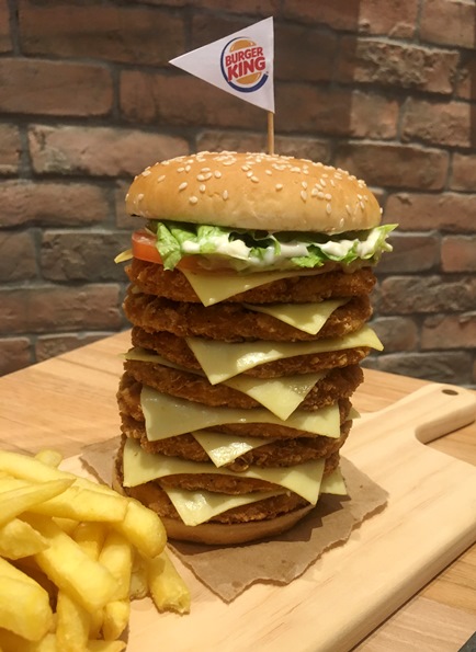 Shuqing's Story: Food Review: Burger King Stacker Burger
