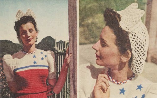 Reviewing the 1942 Bow Snood Pattern | Tanith Rowan