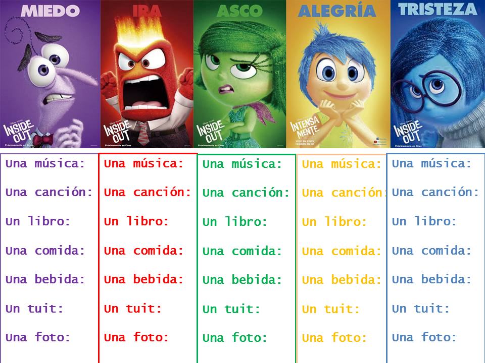 Diario didáctico de rocioespinilla: ELE A1-A2. Estados de ánimo