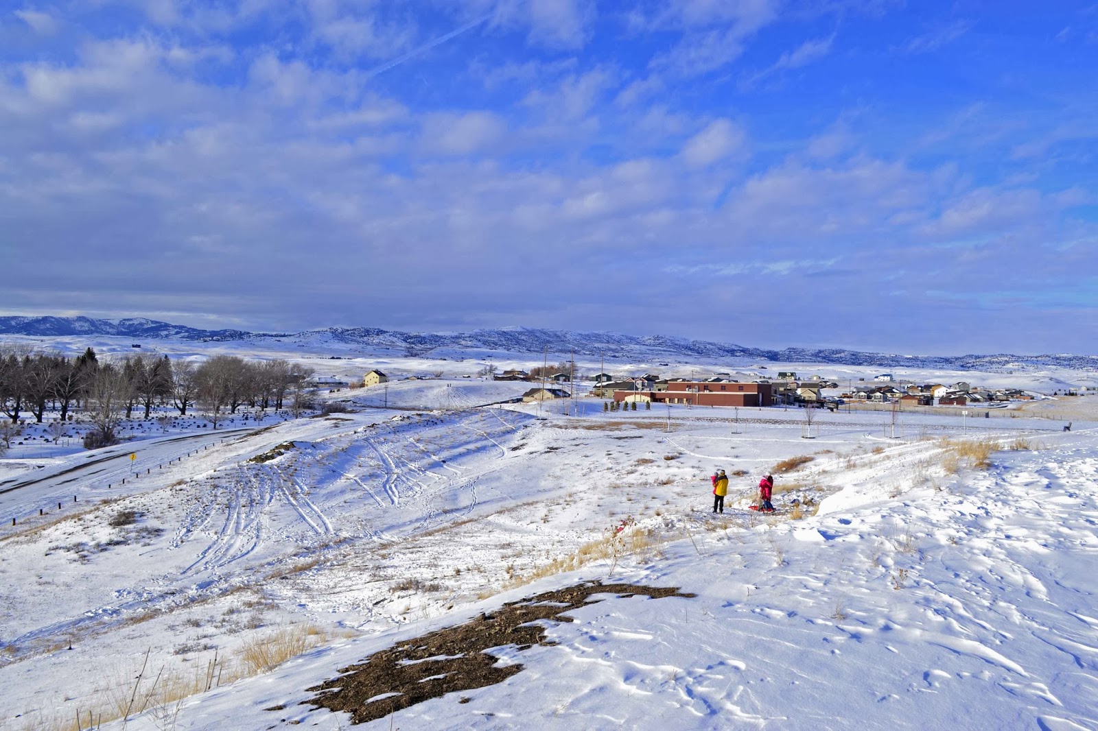 Putah Creek Photo: Winter in Livingston Montana. Long Long Winter!