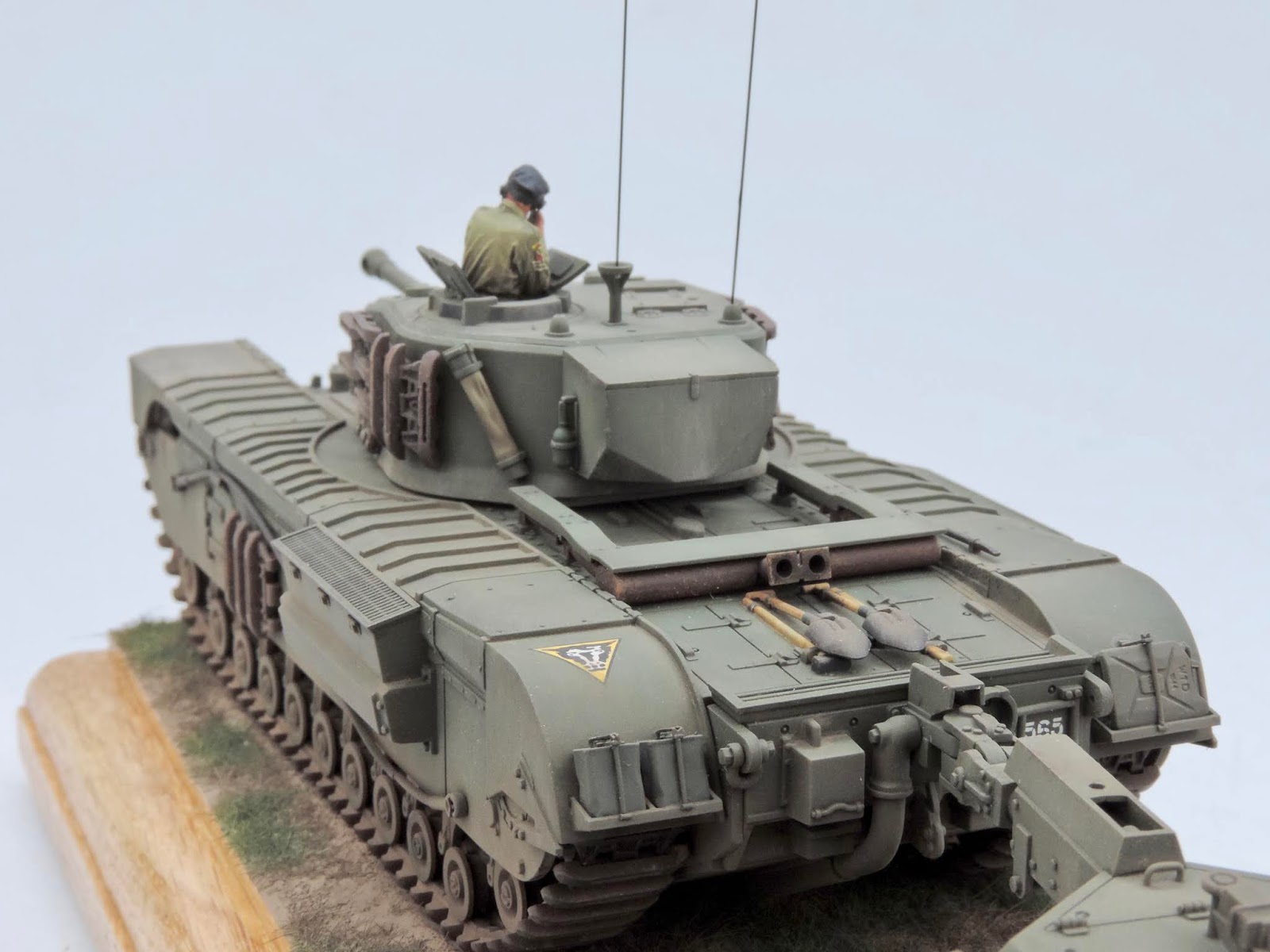 Pete's Model World : Tamiya Churchill Crocodile Complete