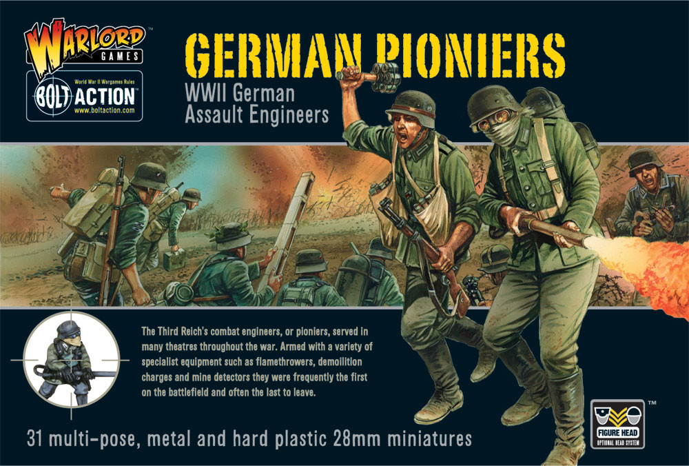 The Figure Fanatic: Warlord Games German Pioneers open box review (sort of)