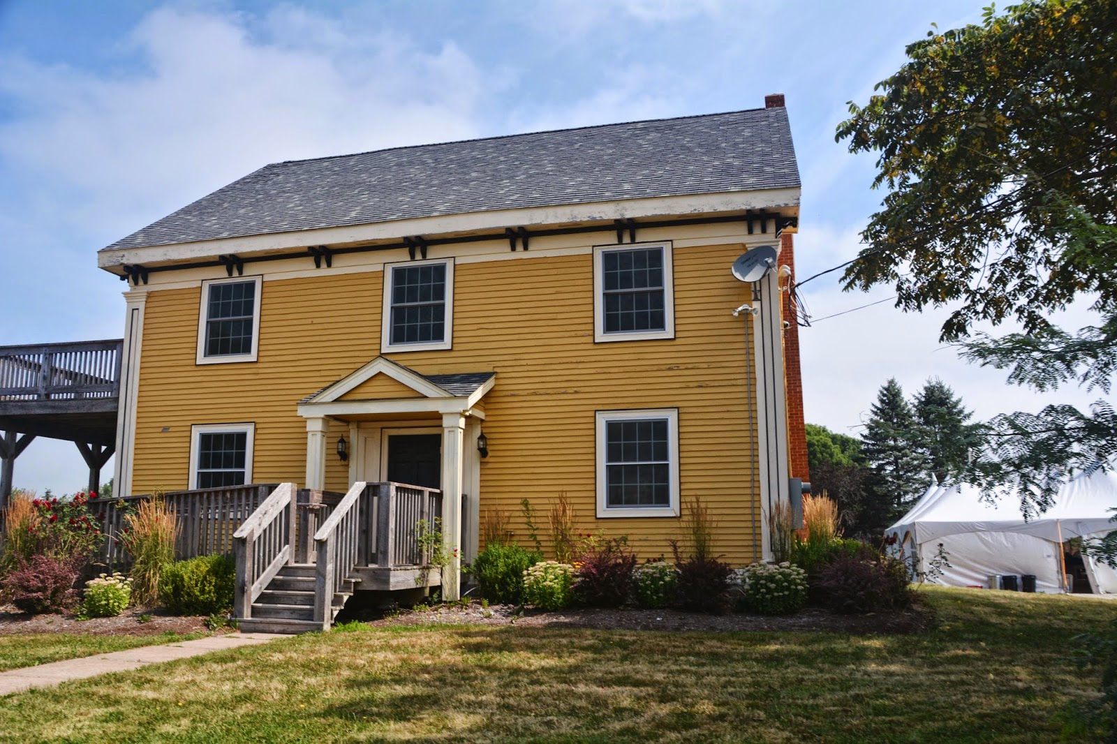 My World in Pennsylvania and Beyond: Nova Scotia Wineries - Domaine De ...