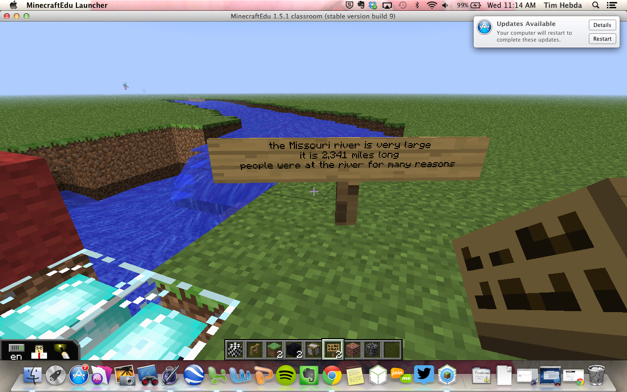 Technology & Learning Cohort: Minecraft and the Oregon Trail