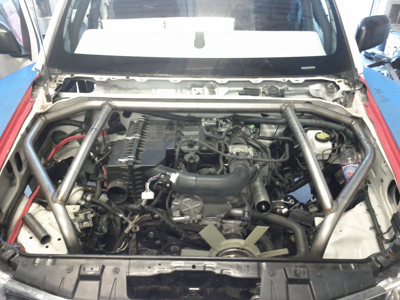NISMO Stuff: Engine Cage Nearly Complete With Shock Mounts Coming Today...
