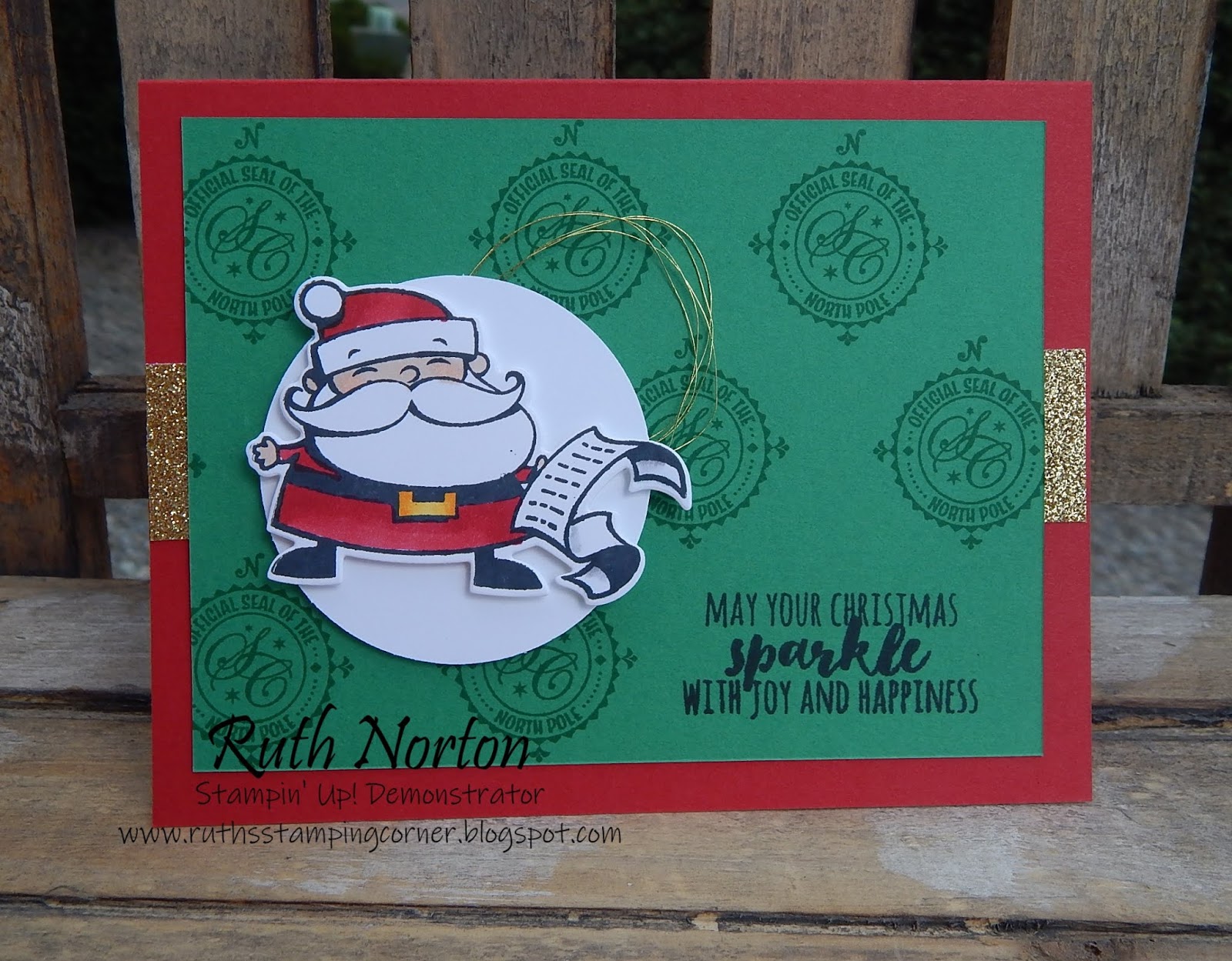 Ruth's Stamping Corner: Signs of Santa
