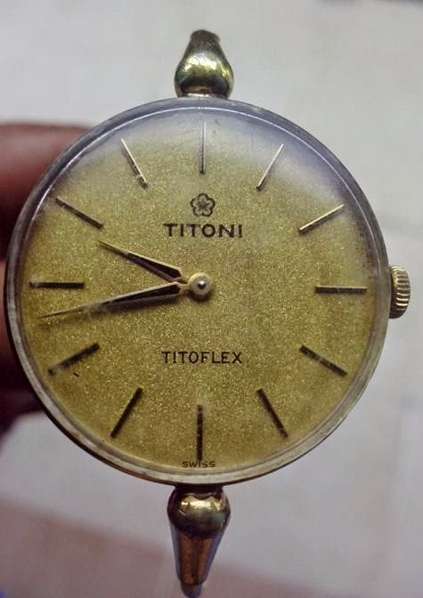 TOKO ANTIEK RETRO: " TITONI TITOFLEX " LADIES WATCH SWISS MADE ...
