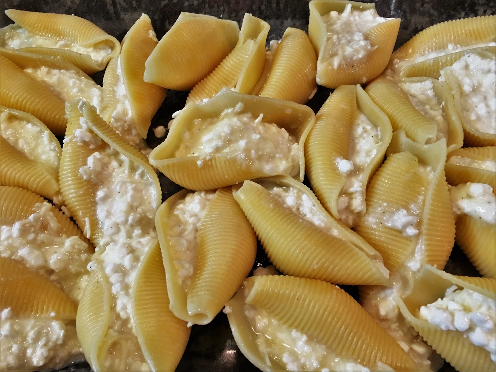 Krista's Kitchen: Stuffed Shells, Lightened Up