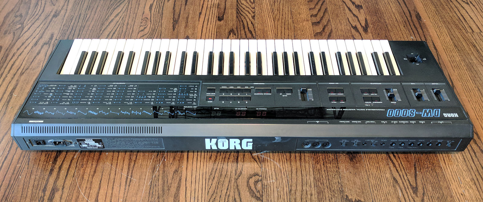 MATRIXSYNTH: Korg DW-8000 Digital Analog Hybrid Synthesizer