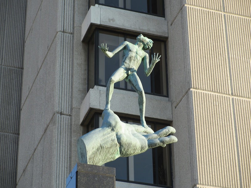 Detroit Video Daily: Hand of God Statue