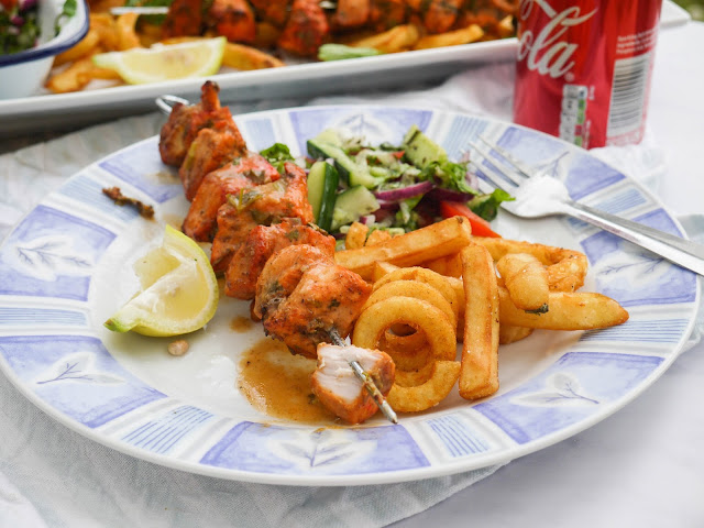 This Muslim Girl Bakes: Chicken Malai Tikka Skewers.