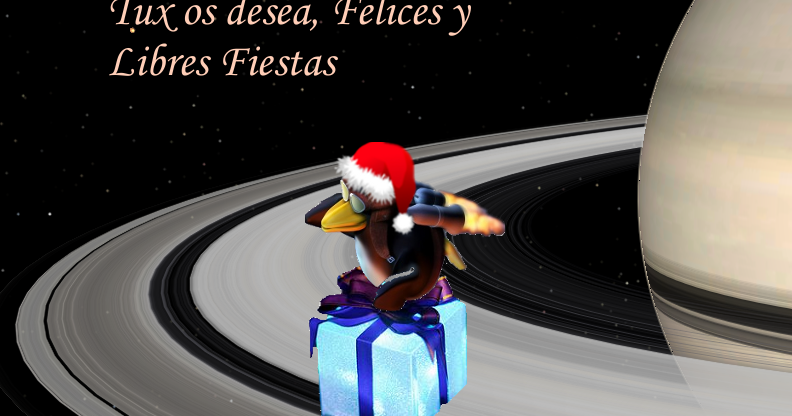 Malagueños originales y libres: Postal linuxera para felicitar estas ...