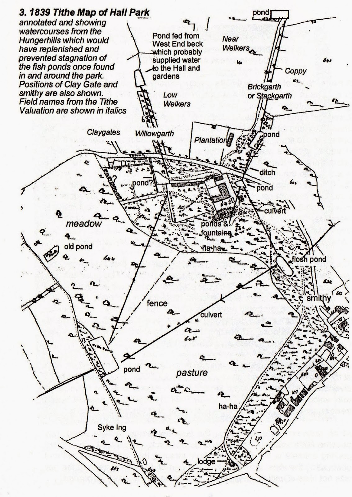 Horsforth Museum: Hall Park and the Ha Ha Horsforth