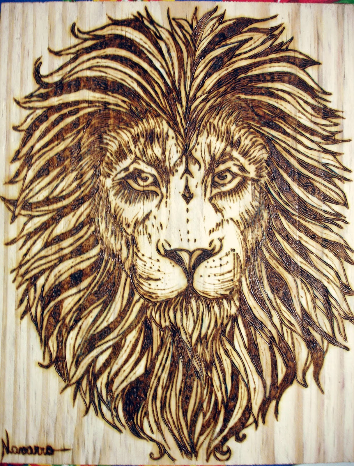 Navarro Surf Art: Pirografia em madeira