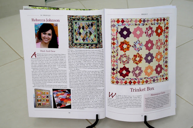 Chasing Cottons: New Quilt and Quilt Pattern- Trinket Box