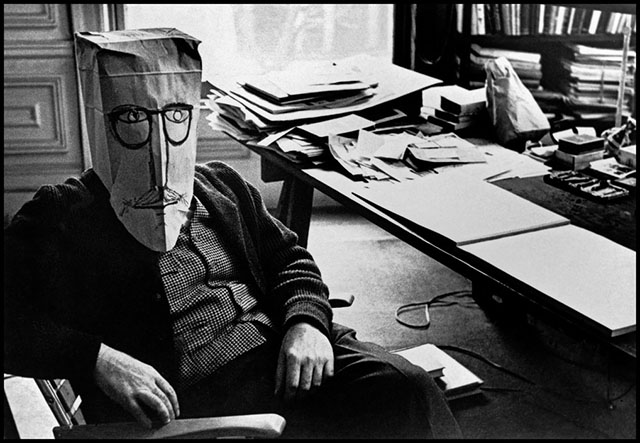 Mask Series With Saul Steinberg Photographed by Inge Morath, 1959-1962 ...