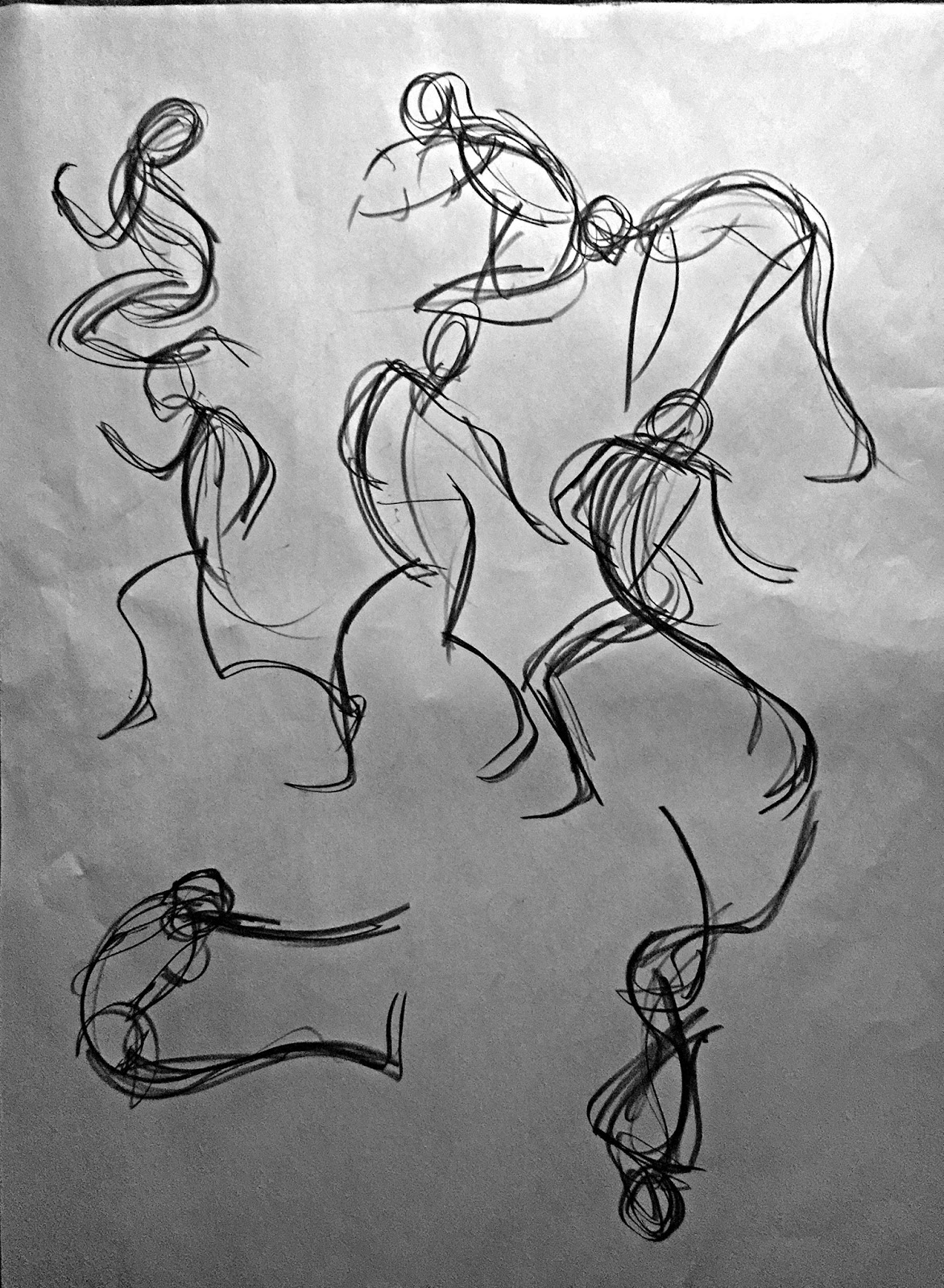 Kreated by Krause: Practice—Scribble and Spaghetti Noodle Gestures 11/22/16