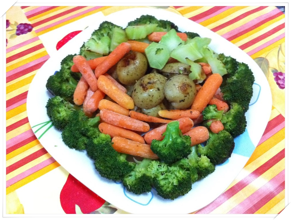 The Baking Biatch || by Cynthia Lim: Happy Call Pan Vegetable Medley
