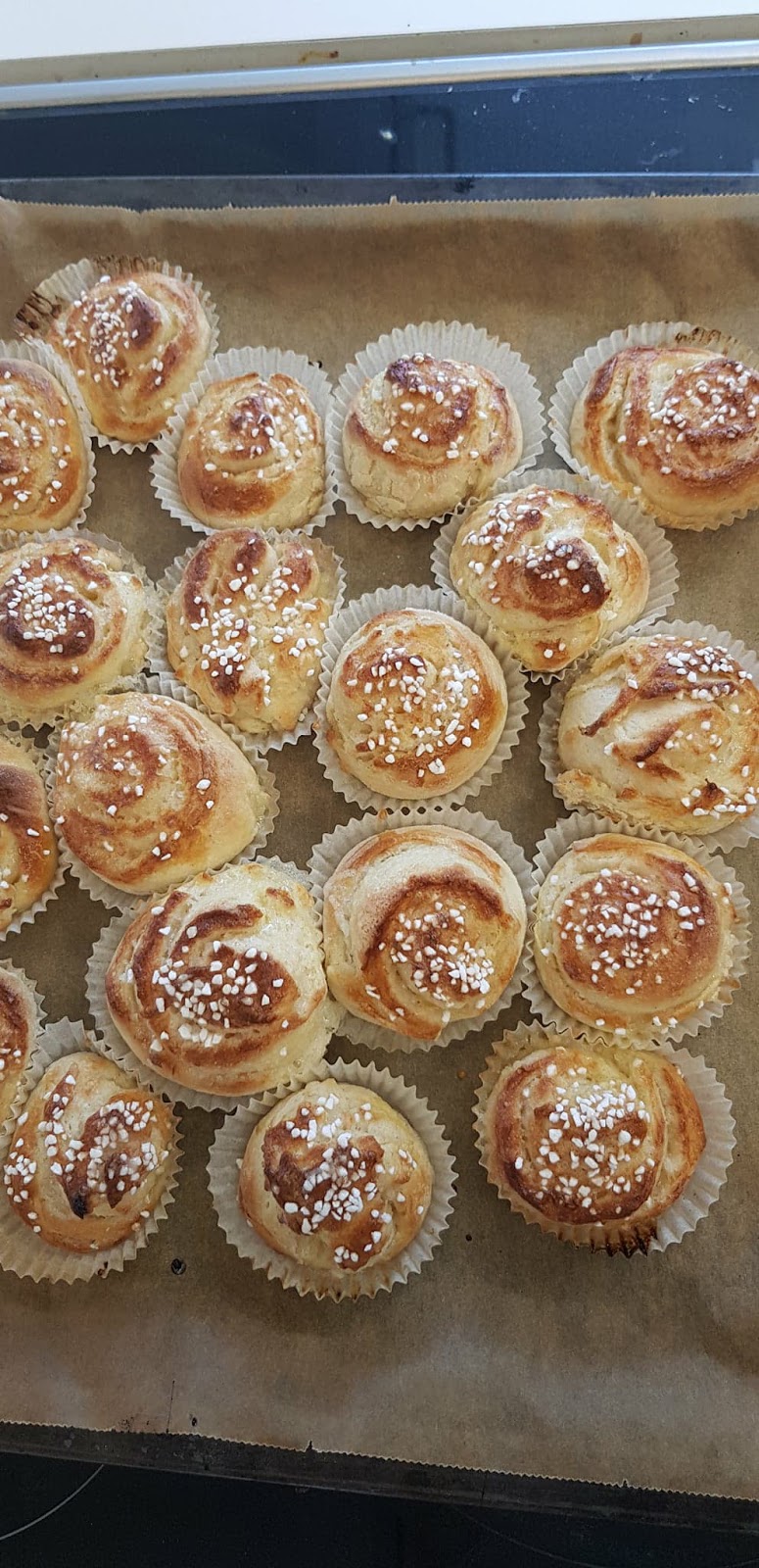 Hem- och konsumentkunskap med Camilla: 7B bakar bullar