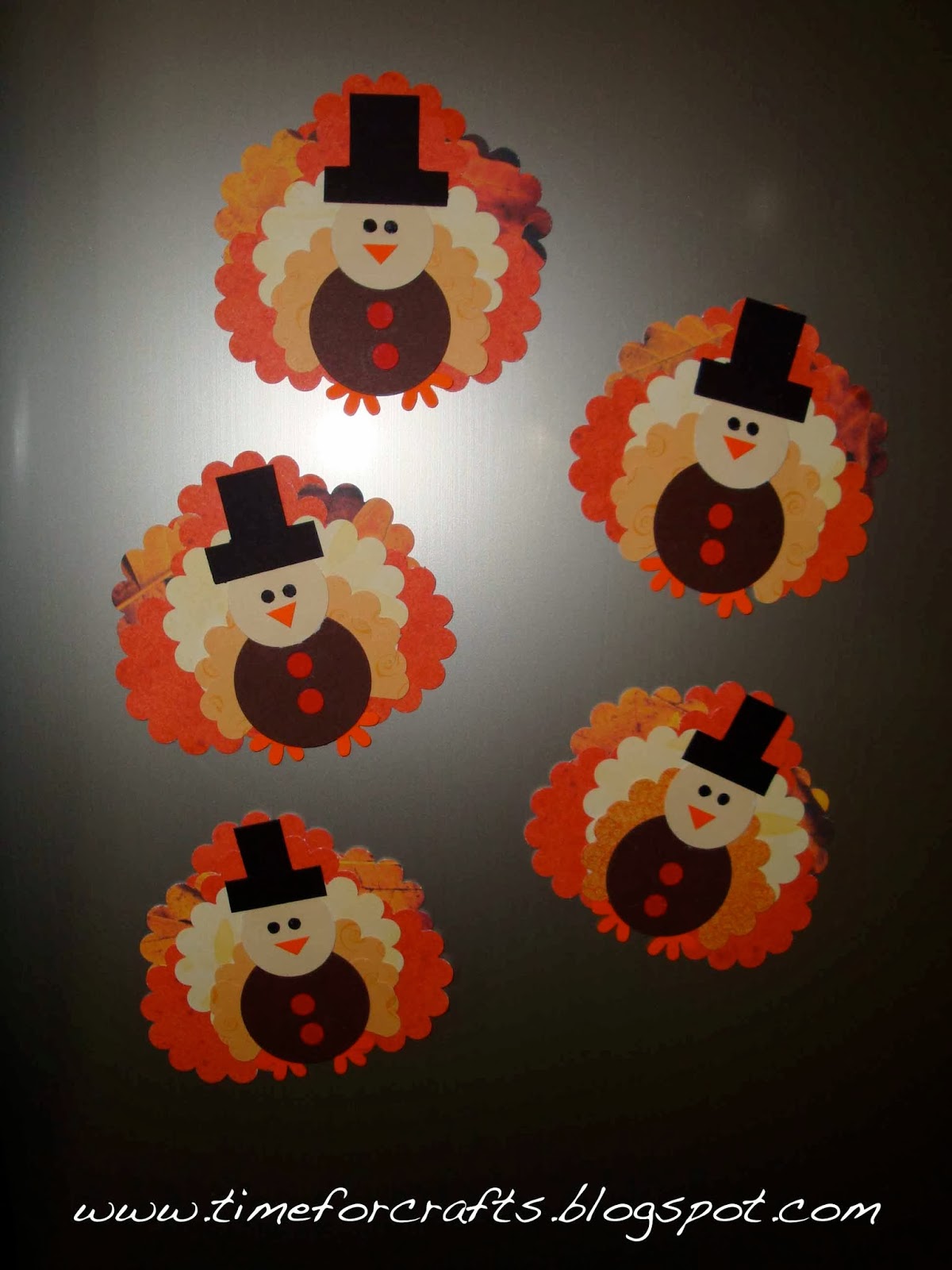 Time For Crafts: Turkey Magnet