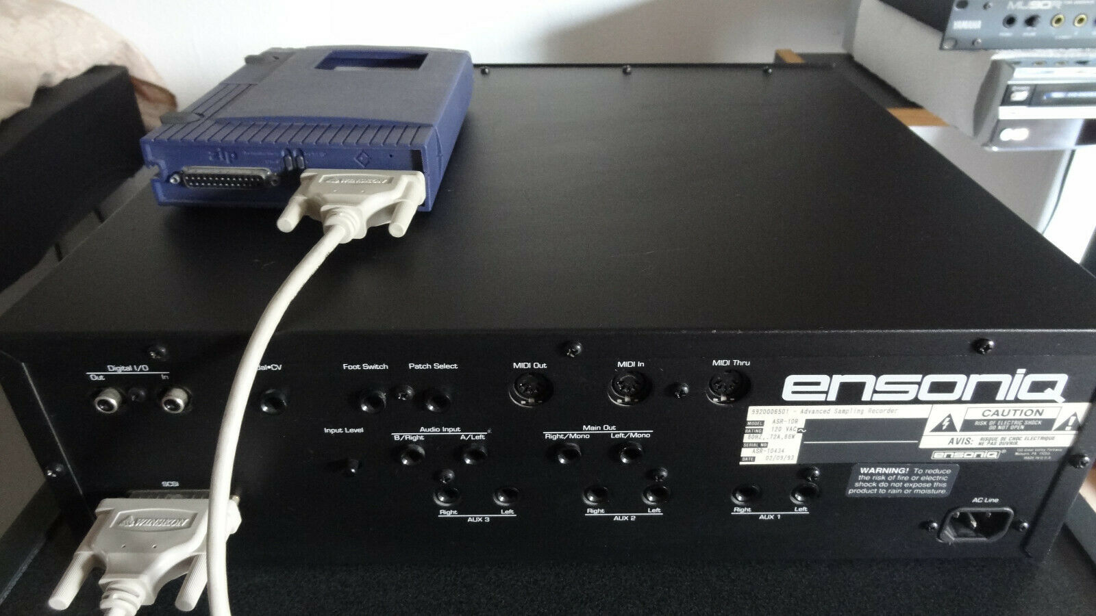 MATRIXSYNTH: ENSONIQ ASR-10 Rack Sampler Synthesizer SN ASR-10434 w ...