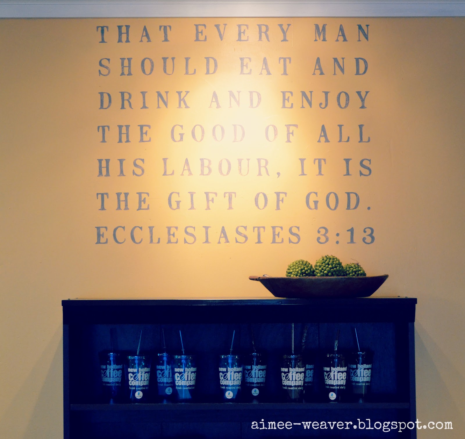 My *PINK* Life: Coffee Shop Makeover