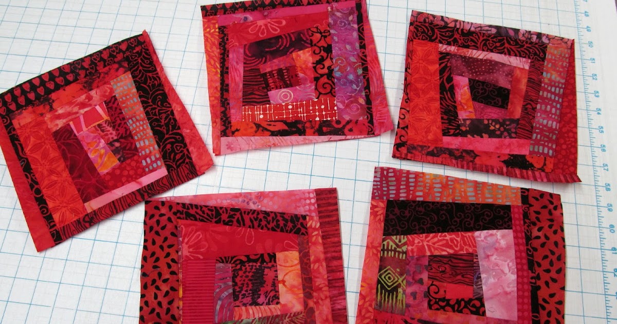 Exuberant Color : More red blocks.......