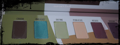 Swatches: Sigma Eye Shadow Palette - Flare ~ Andreea's Land ♥