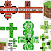 Minecraft Party: Free Printable Boxes. - Oh My Fiesta! for Geeks