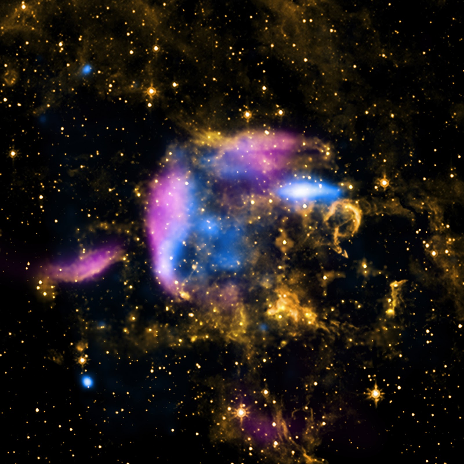 Supernova Remnant CTB 37A | Earth Blog