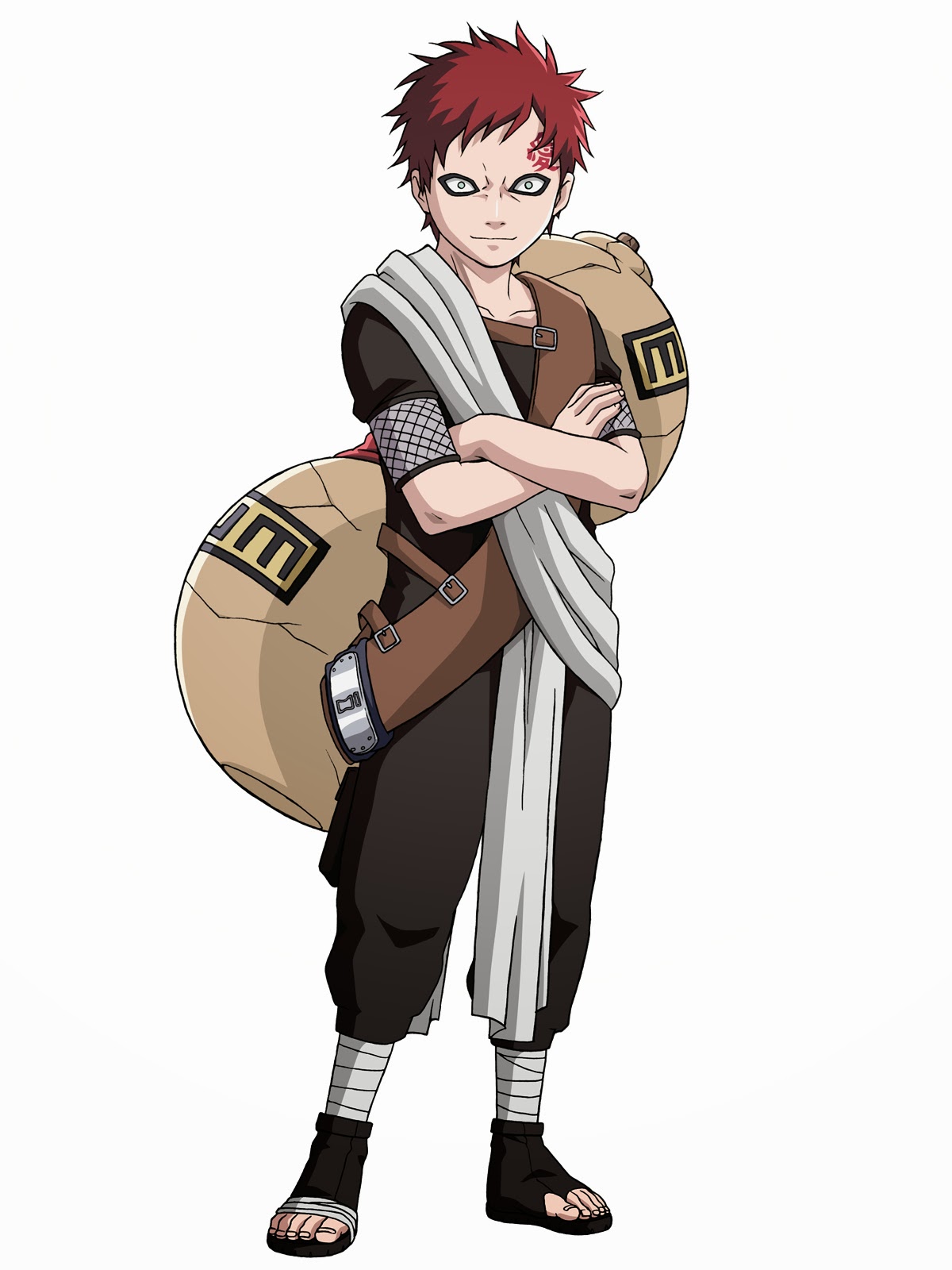 cool anime character: Sabaku no Gaara