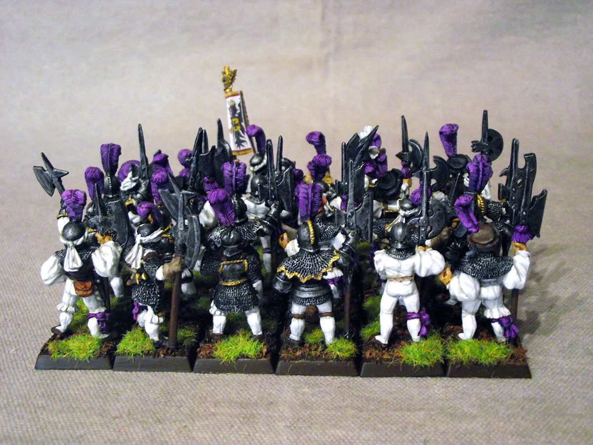 Canister & Grape - A Website for Wargamers: Reikland Halberdiers