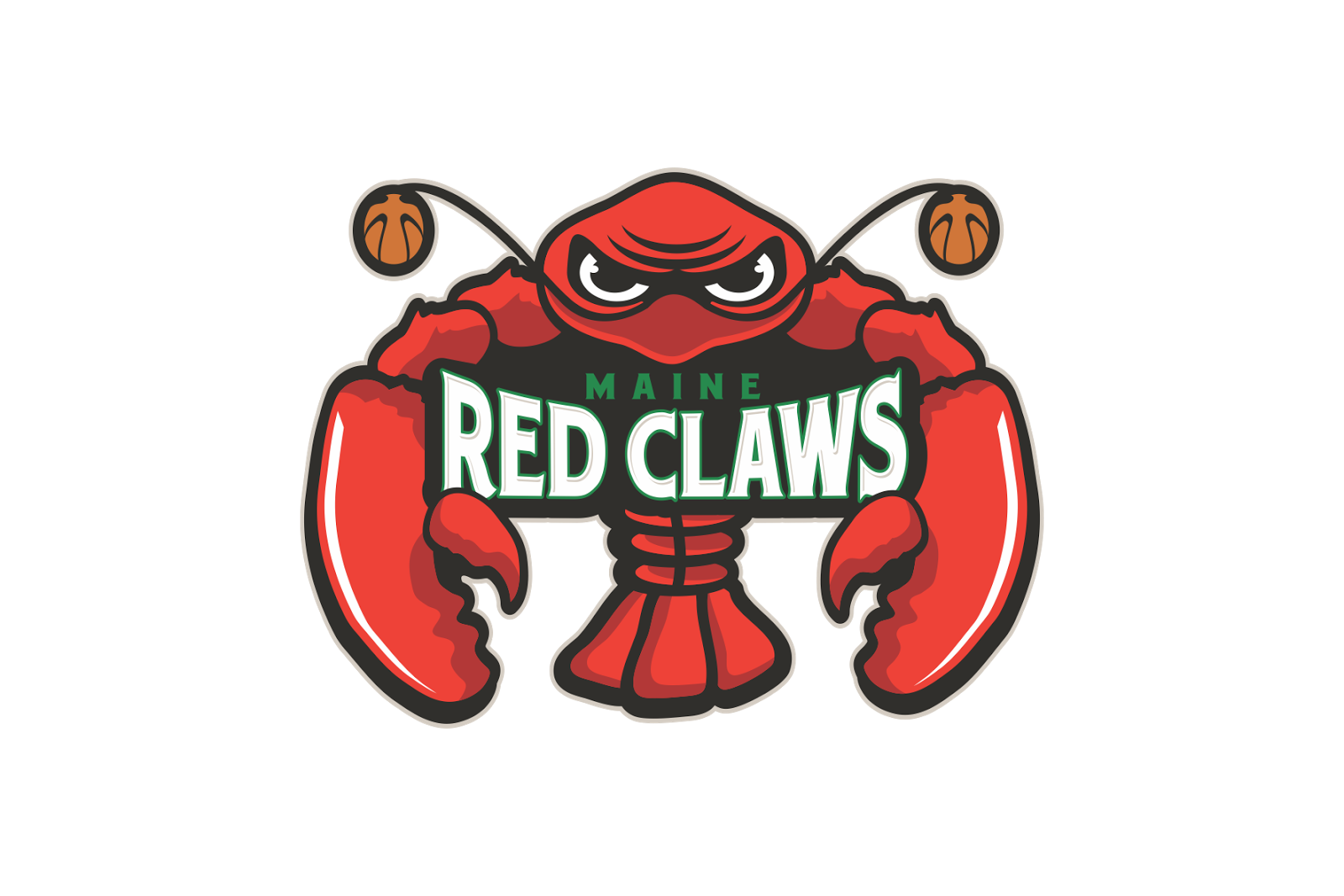 Maine Red Claws Logo Maine Red Claws Logo