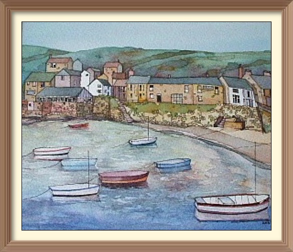 margueritedesigns ®: Mousehole, Cornwall - commission
