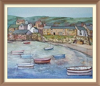 margueritedesigns ®: Mousehole, Cornwall - commission