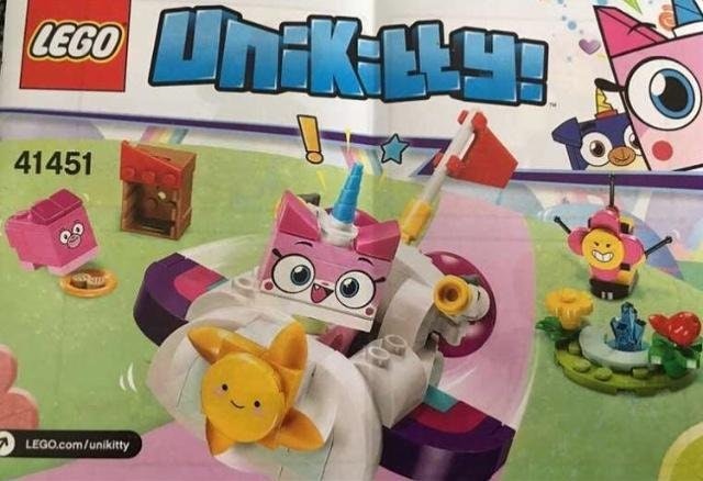 AnJ's Brick Blog: Lego Unikitty Cloud Car (41451) Image Revealed!