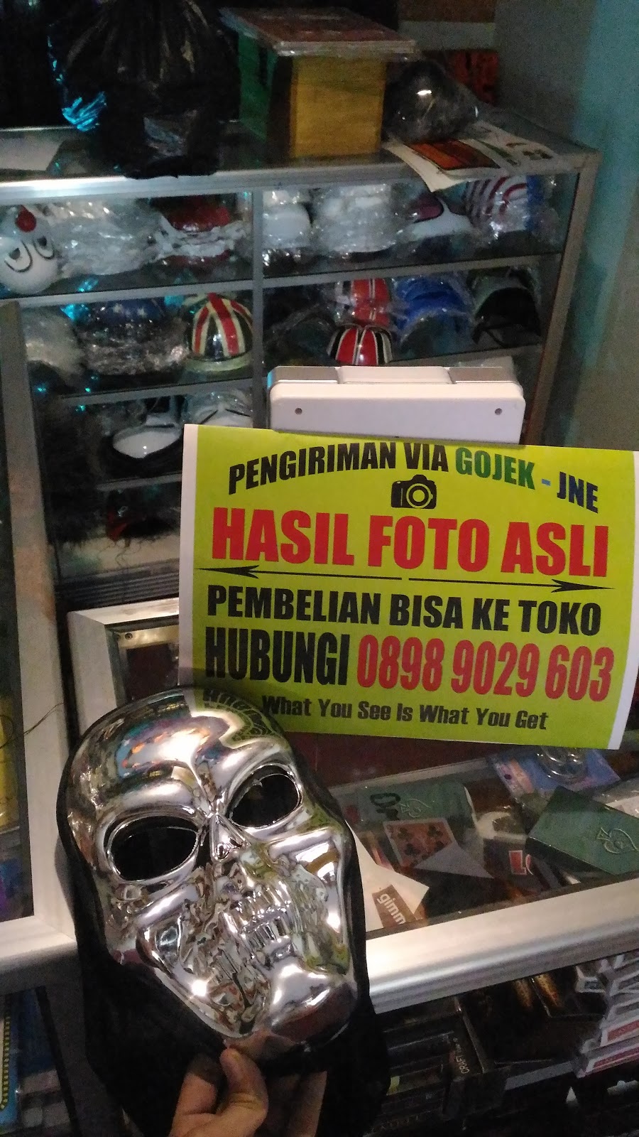 topeng ghost rider topeng skull full head topeng tengkorak JUAL TOPENG ...