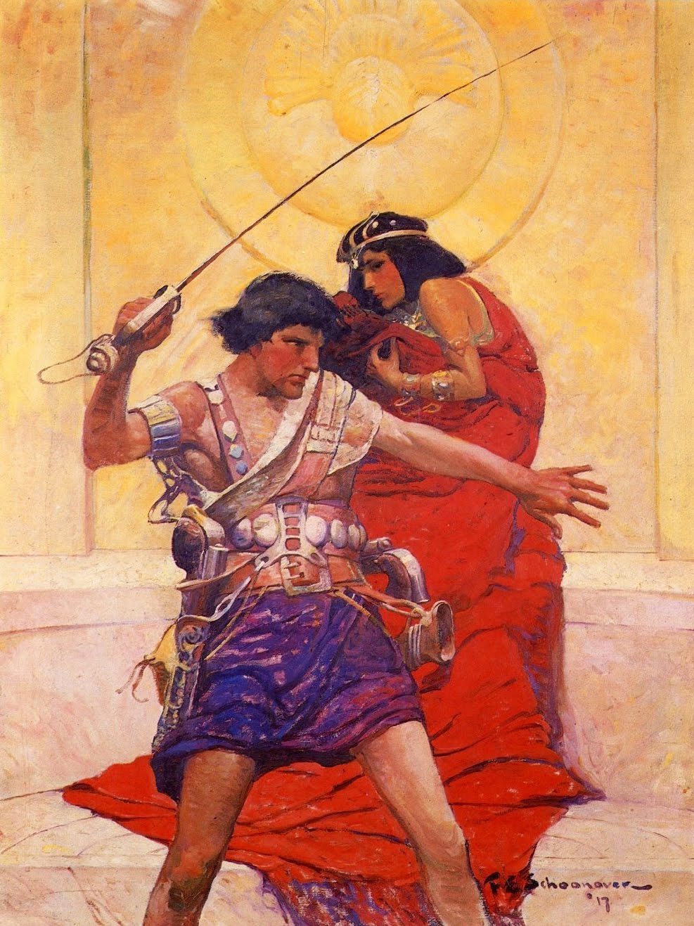 The Geeky Nerfherder: Artist Spotlight: The Art Of . . . Frank Schoonover