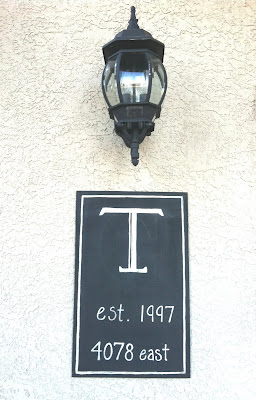 Grand Design: Personalized address signs