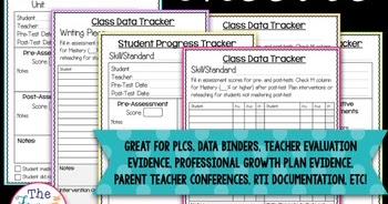 The Foxy Teacher: FREEBIE! Data Tracking Sheets