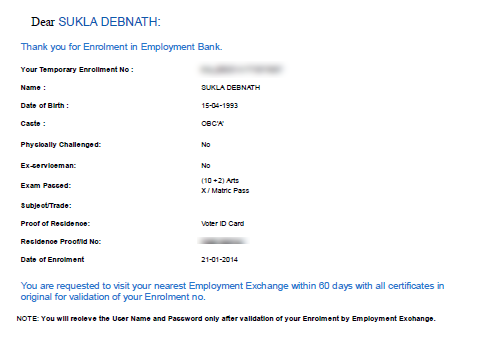 How to register in Employment Bank of West Bengal | employmentbankwb ...